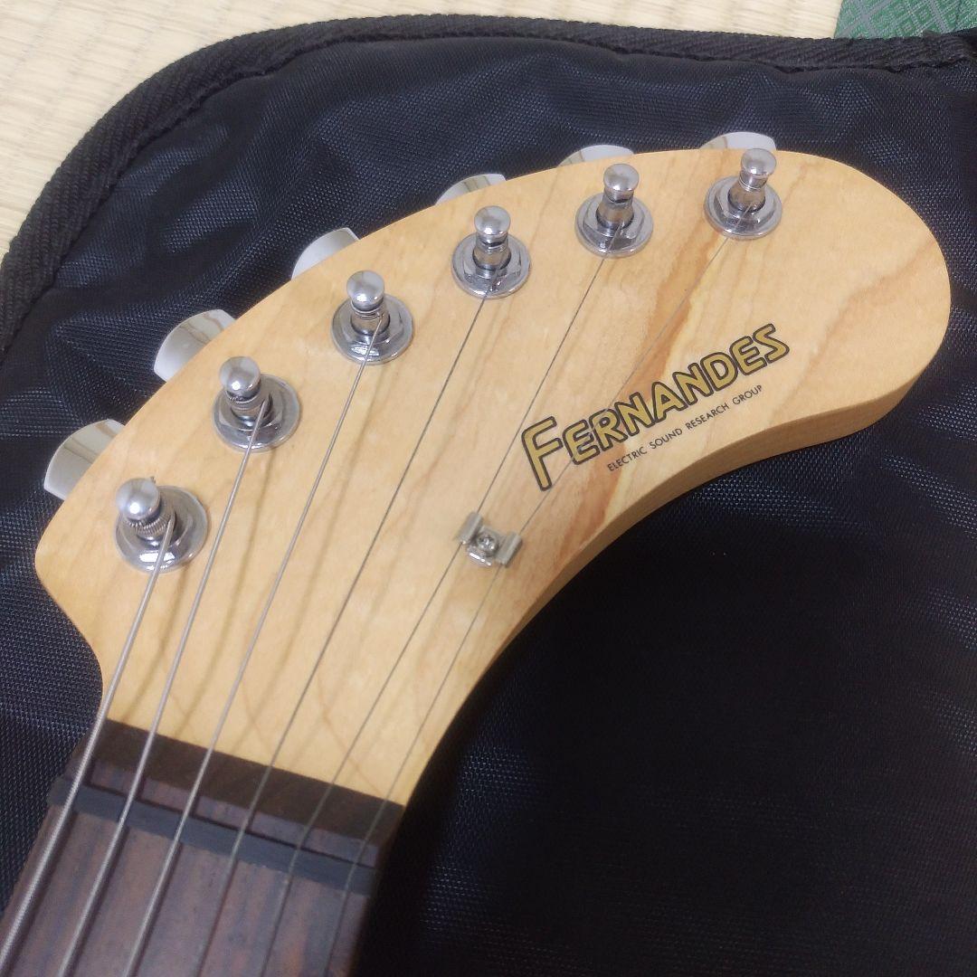 【美品】FERNANDES ZO-3 GF サンバースト　虎目 ギターケース付き