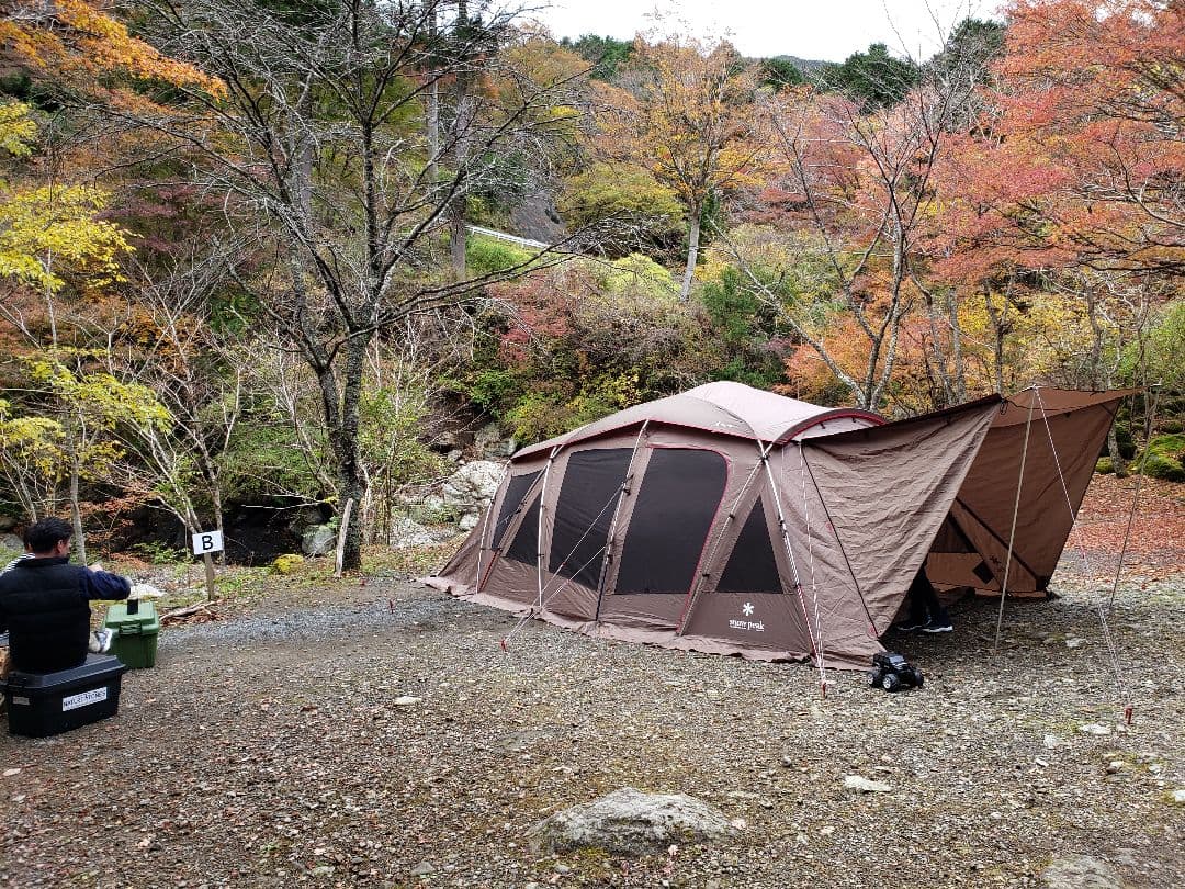 スノーピーク トルテュPro. 煙突ポート加工済みテント