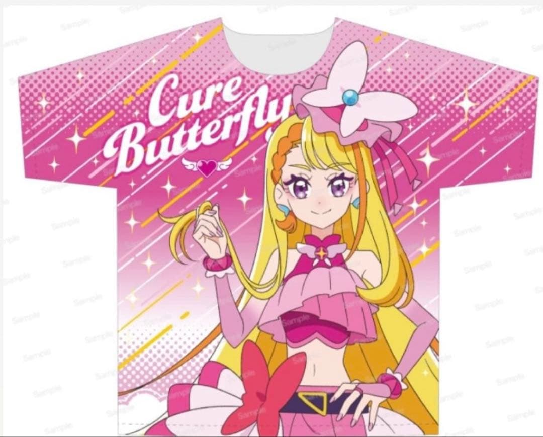 プリキュア フルグラフィック Tシャツ キュアバタフライ