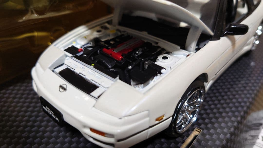 アオシマ DISM 中期 日産 180SX RPS13 1/24 ミニカー