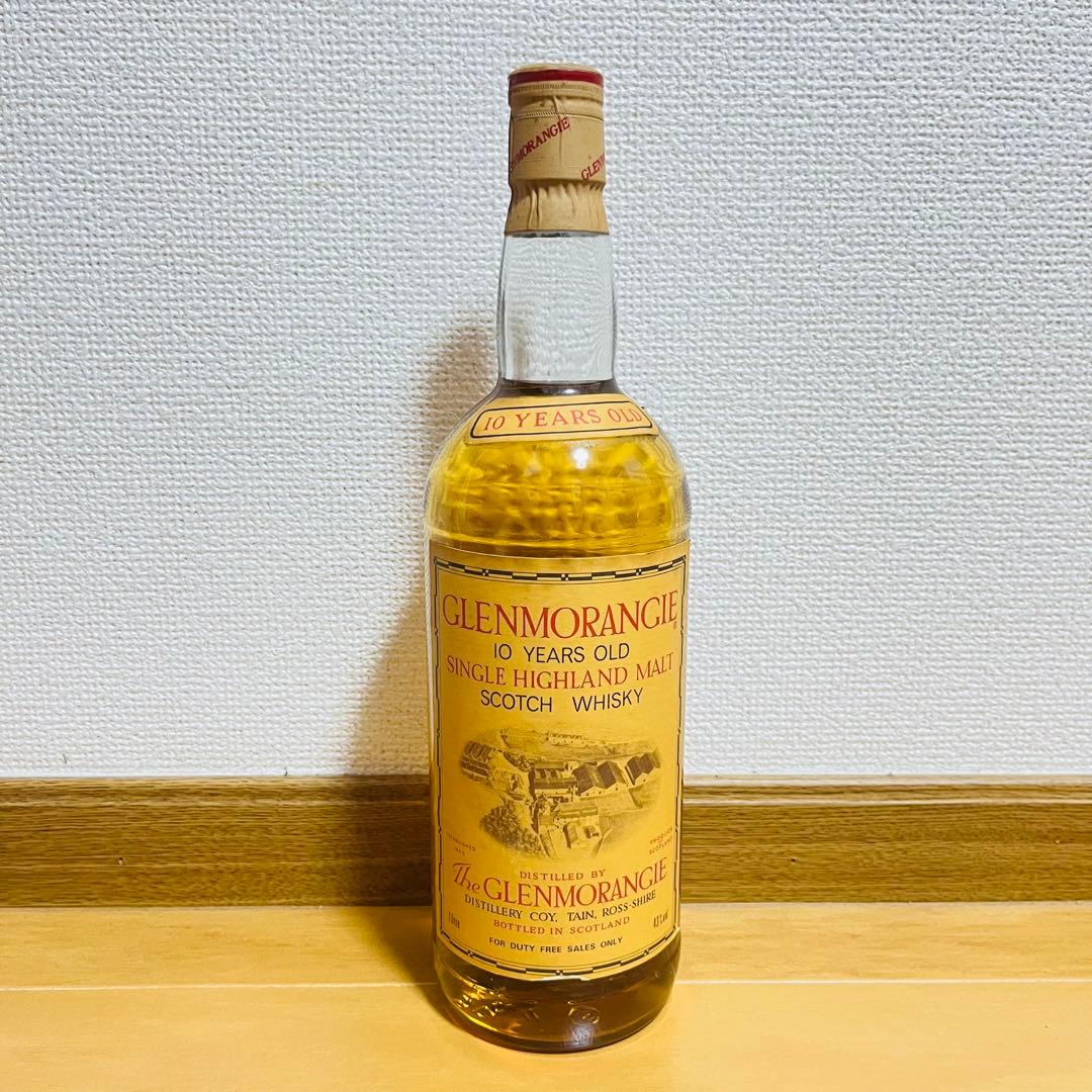【古酒】グレンモーレンジ モルトウイスキー 10年 1000ml
