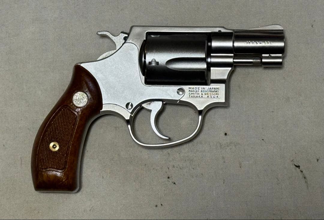 HW樹脂製 タナカ S&W M60 .38spl チーフ2inch 未使用極美品