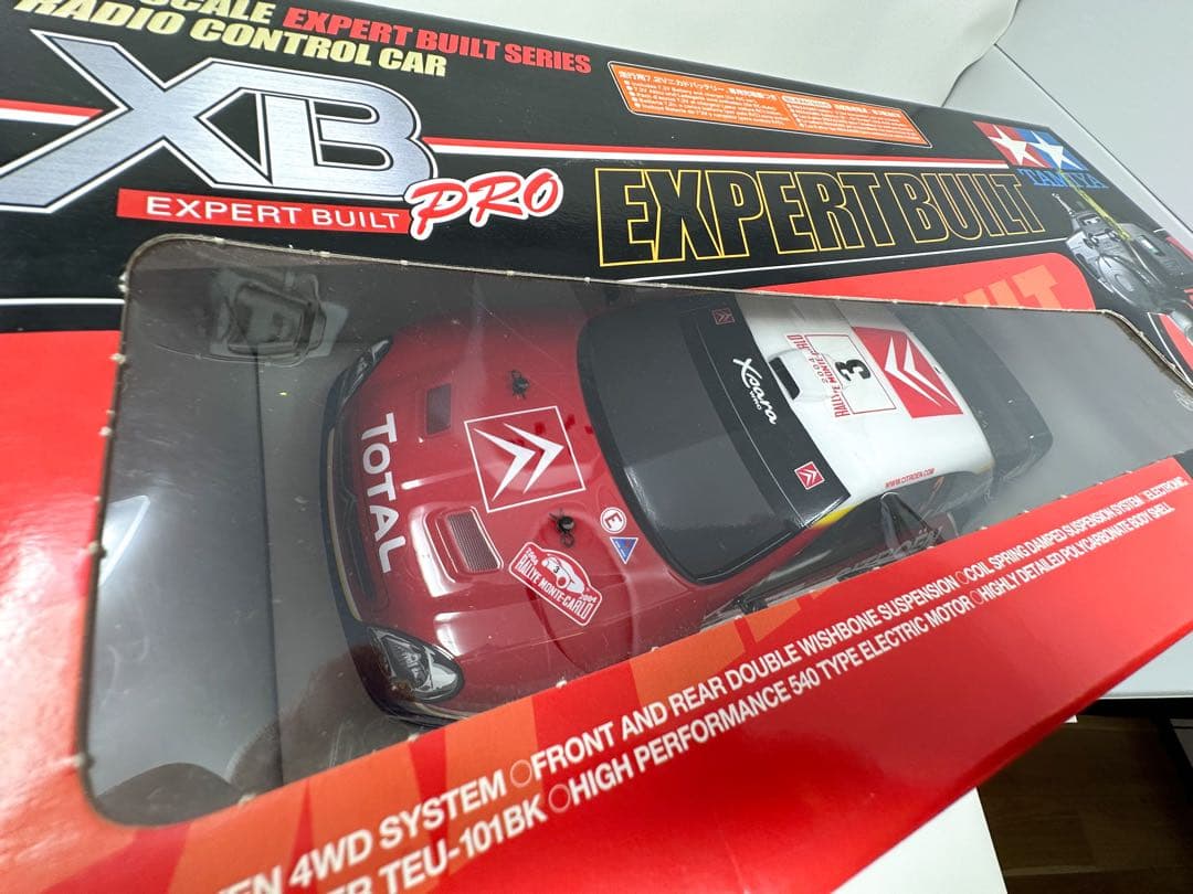 【未開封】タミヤ シトロエンWRC 2004 XB 完成済ラジコン 1/10