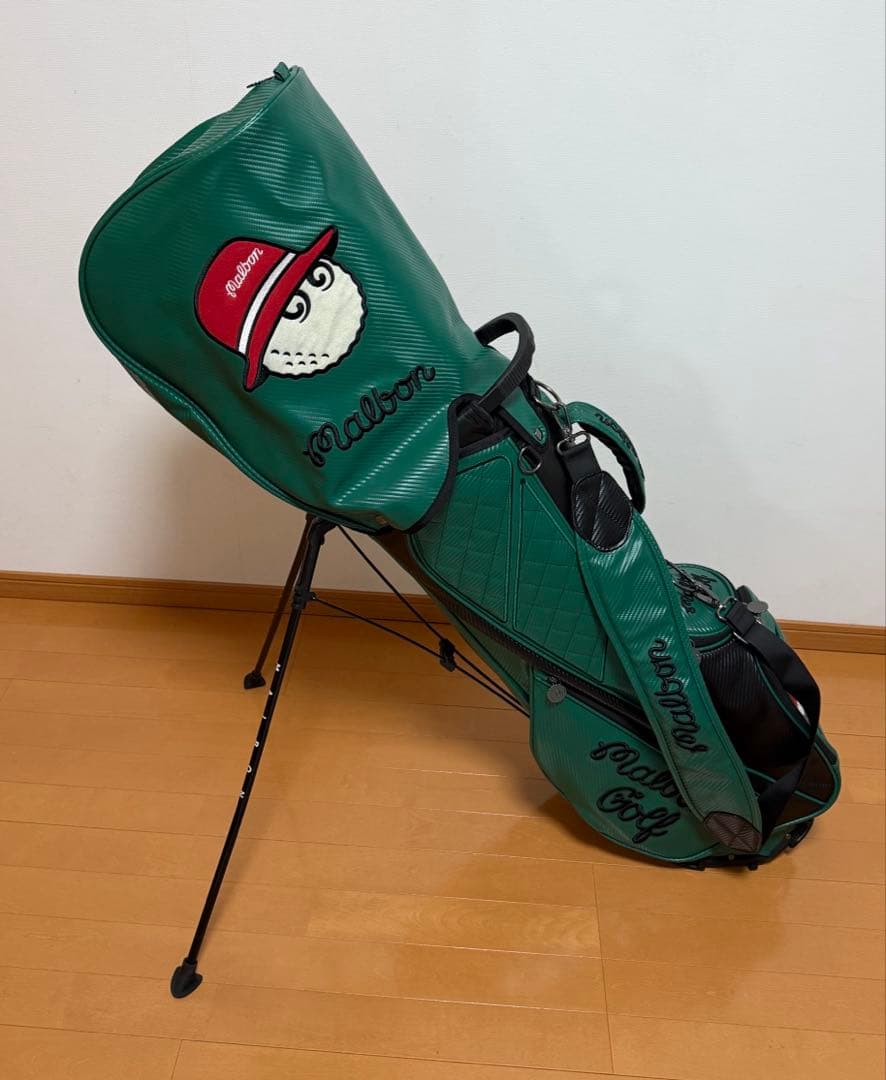 Malbon Golf キャディバッグ と ヘッドカバー(クラブは含みません)