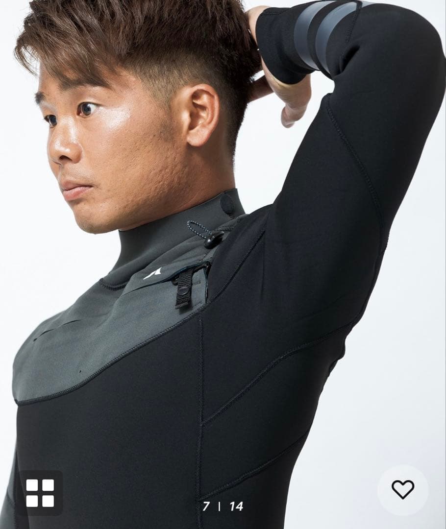 【新品同様　早い者勝ち】Hurley ハーレー　ジャーフル　ウェットスーツ