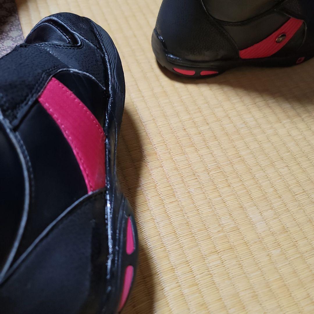SALOMON スノーボードブーツ ブラック/ピンク23センチ