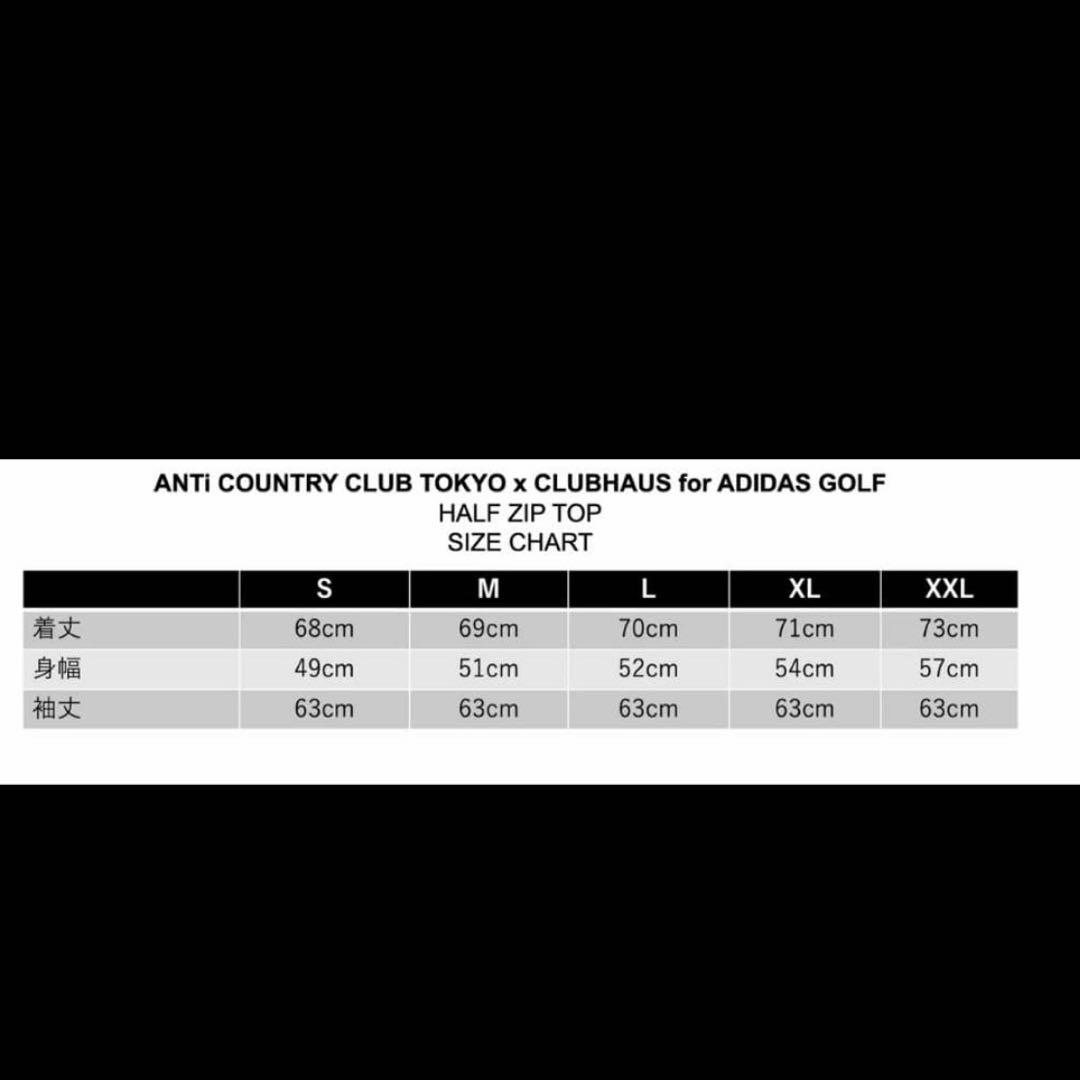 新品Ｌサイズ　クラブハウスANTi COUNTRY CLUB アディダス