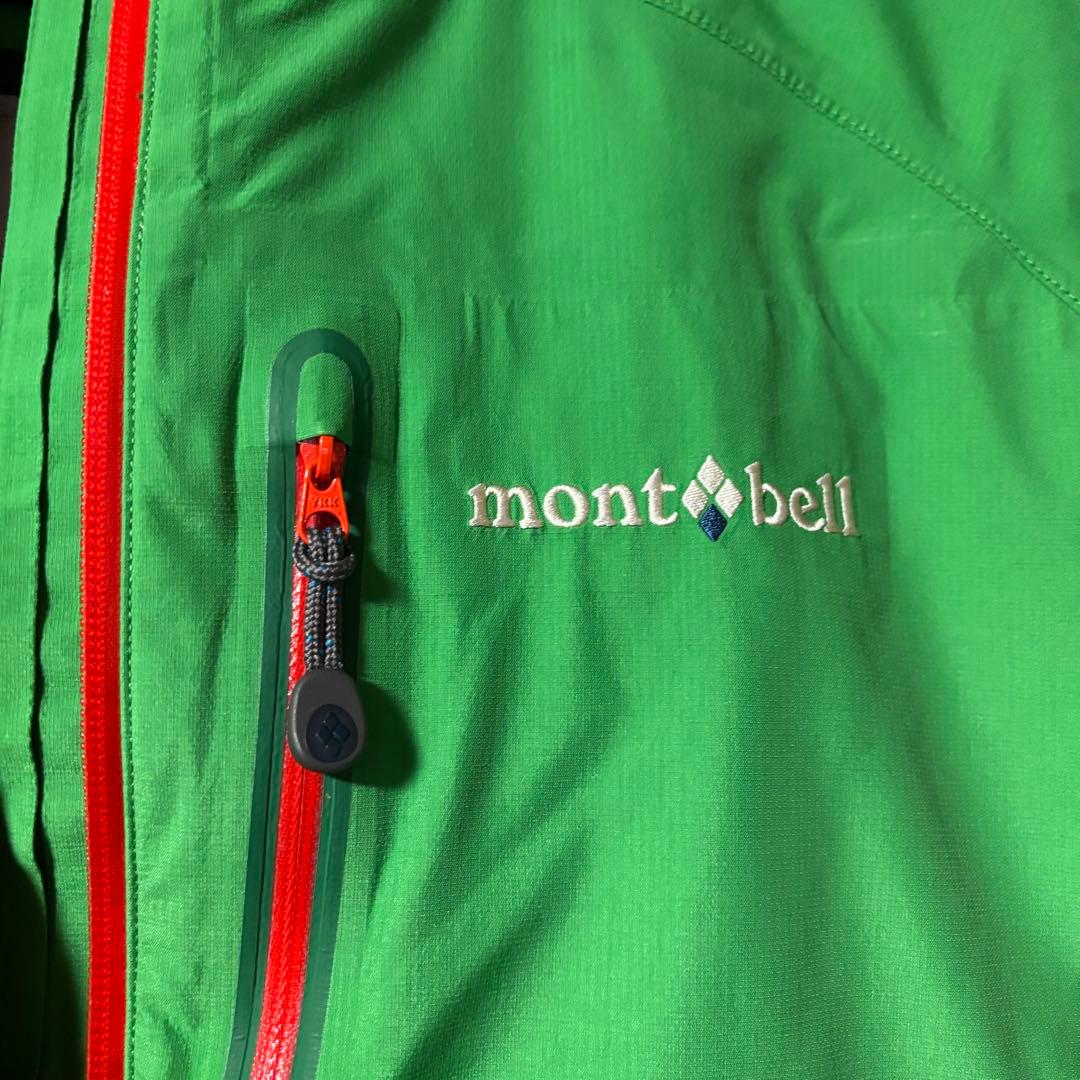 montbell フード付きジャケット 緑/スノーウェア、 スノーボード、スキー