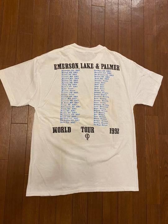 EMERSON,LAKE & PALMER TOUR 1992 Tシャツ XL
