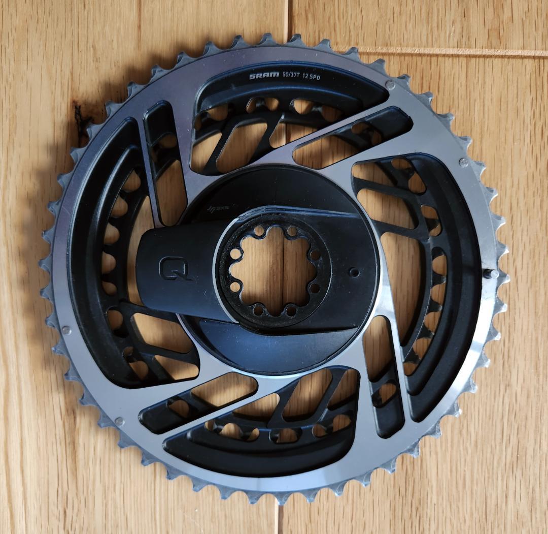 SRAM RED AXS E1 50/37T チェーンリングパワーメーター付き