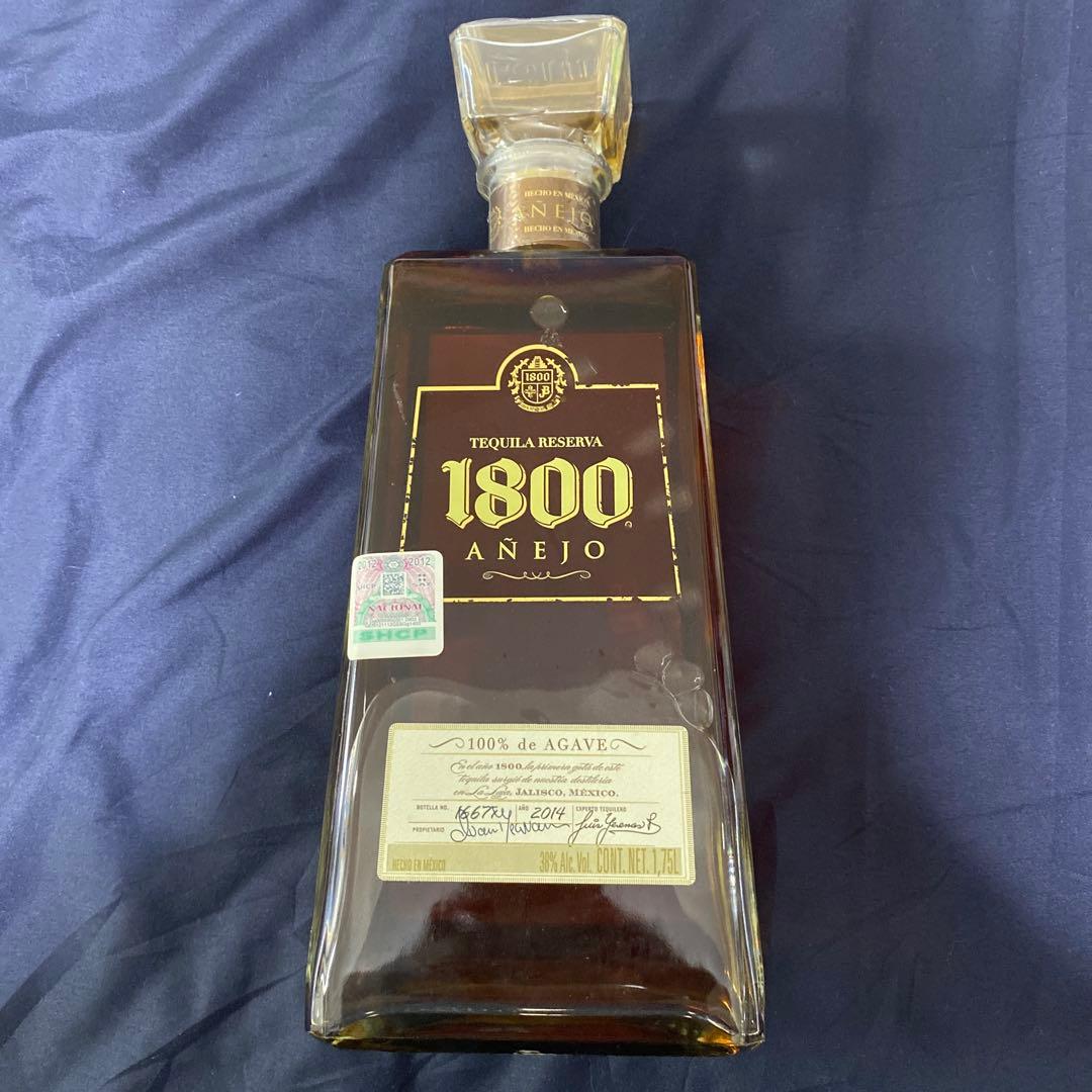 日本未発売　テキーラ1800 Anejo 1.75L日本では入手困難