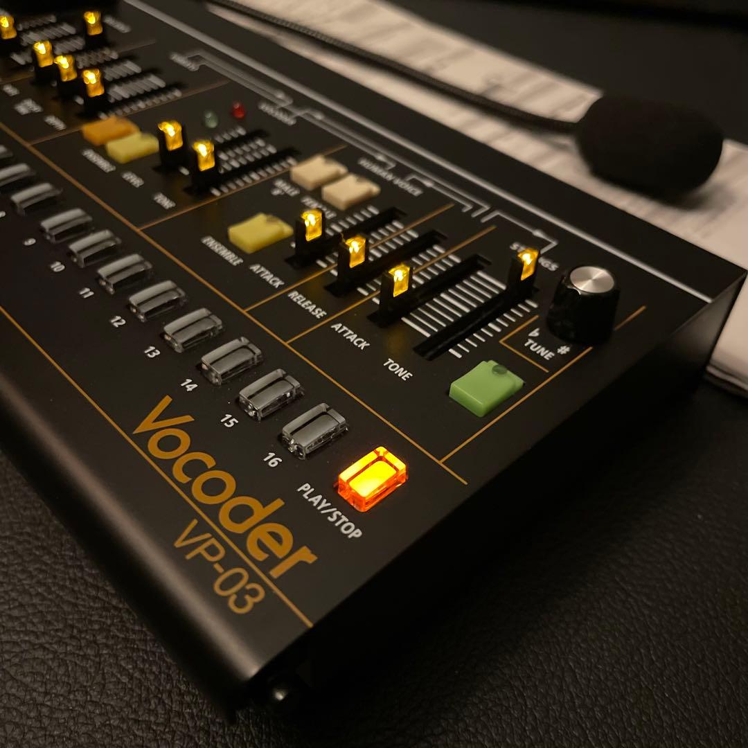 Roland Vocoder VP-03 ヴォコーダー VP-330 YMO機材