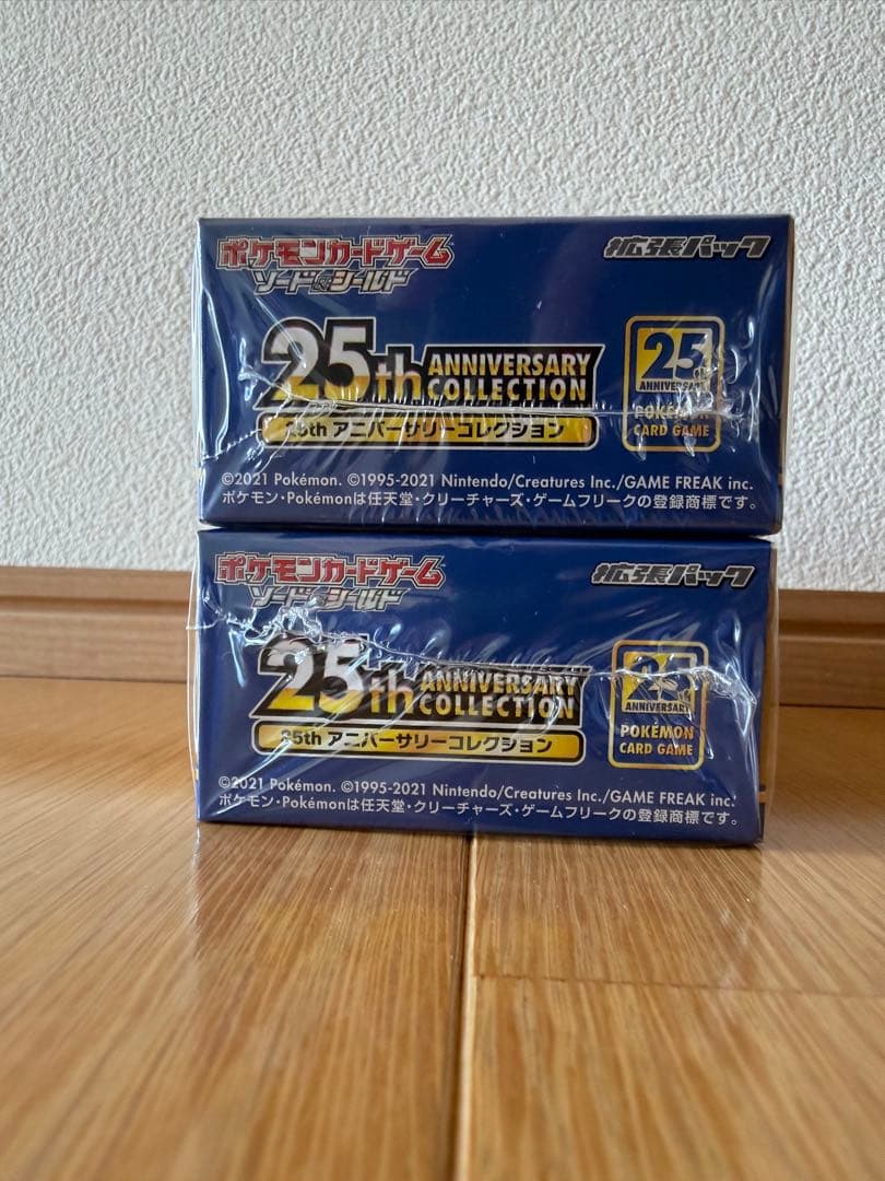 ポケモンカード 25th Anniversary Collection 2BOX