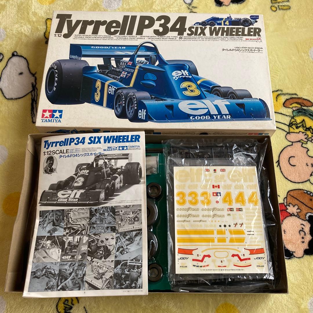 Tamiya Tyrrell ティレルP34 6輪 1/12 タイレルP34