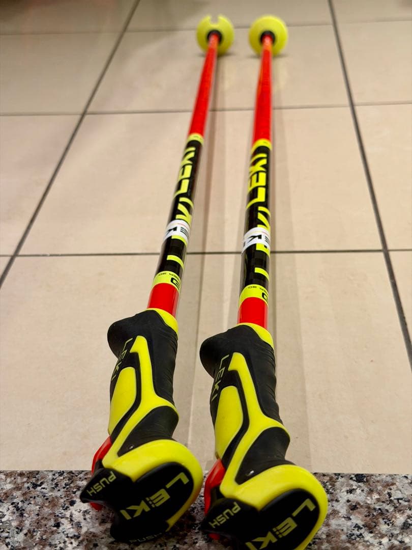 LEKI WCR Lite SL 3Dスキーストック90cm（95cmから加工）
