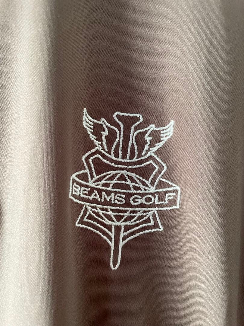 【美品】BEAMS GOLF フルジップジャケット M ブラウン