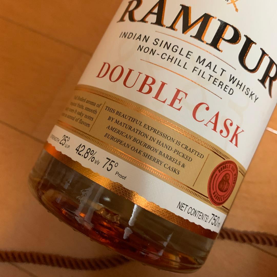 RAMPUR DOUBLE CASK 750ml ウイスキー