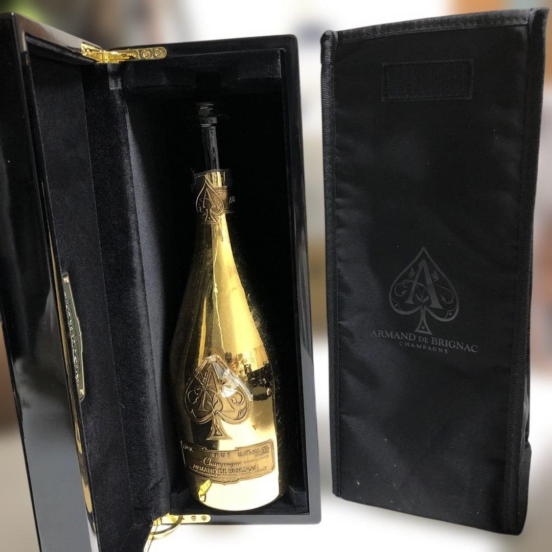 Armand de Brignac 各シャンパン空瓶ケース