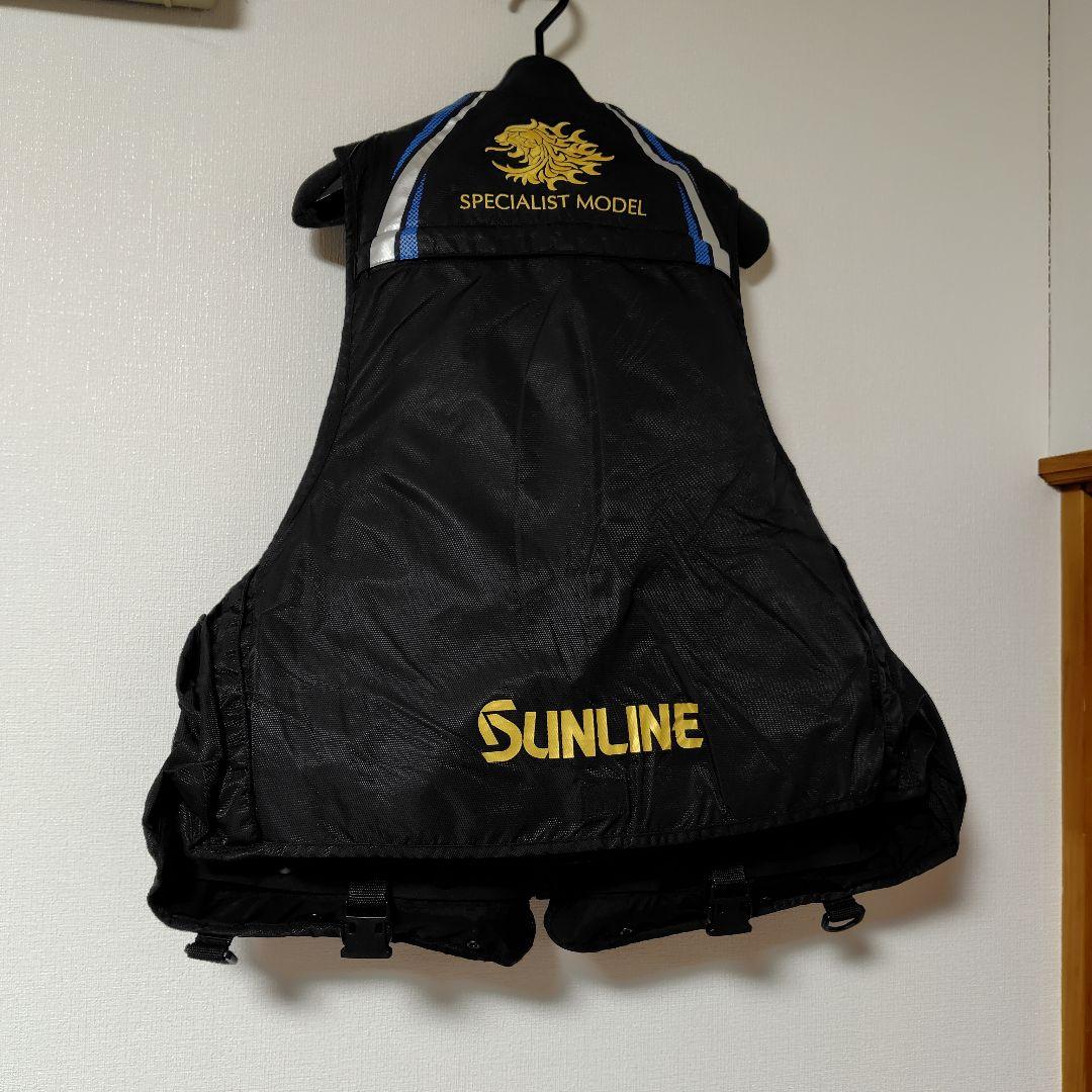 SUNLINE ライフジャケット XL ブラック