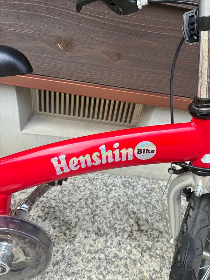 Henshin Bike へんしんバイク へんしんバイクX14 赤　幼児用自転車