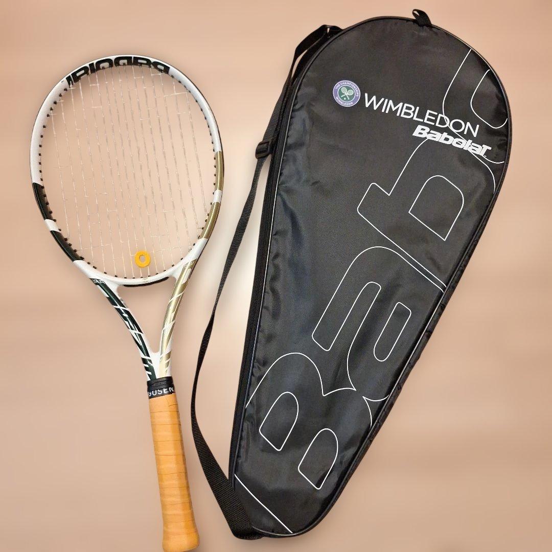【美品】バボラBabolat　ピュアドライブ　ウィンブルドンモデル　285g