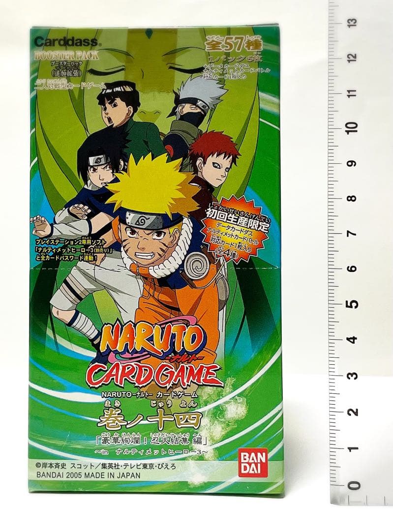 NARUTO ナルト カード ゲーム 1 BOX サスケ カカシ 我愛羅 綱手