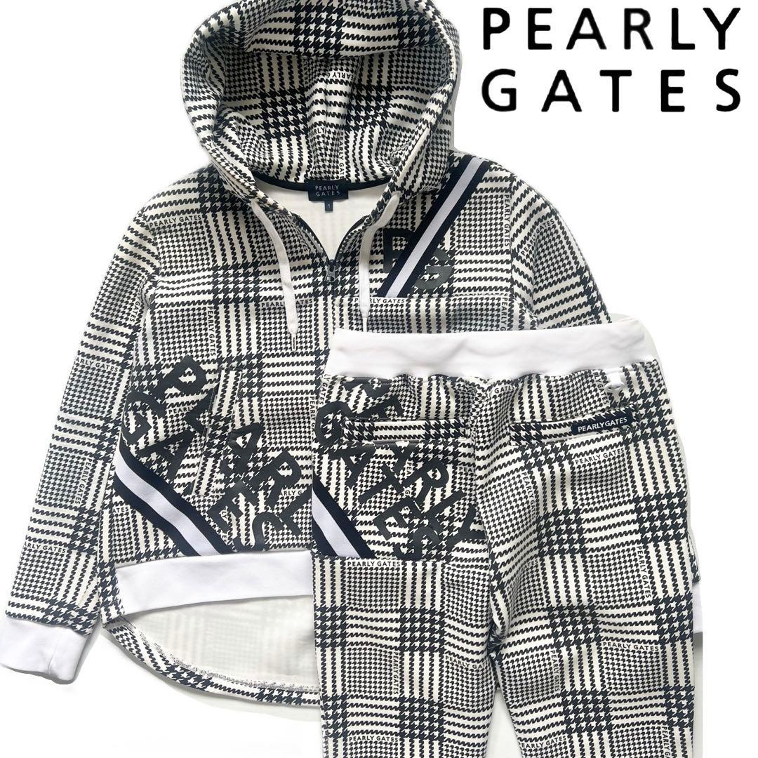 PEARLY GATES パーリーゲイツ　グレンチェック　セットアップ　ゴルフ