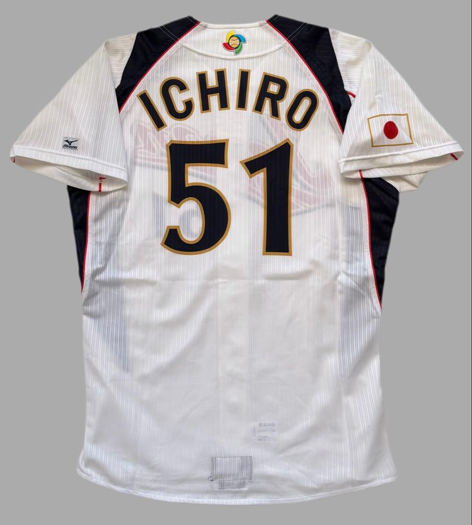 WBC 2009侍ジャパン イチロー　オーセンティックユニフォーム Oサイズ