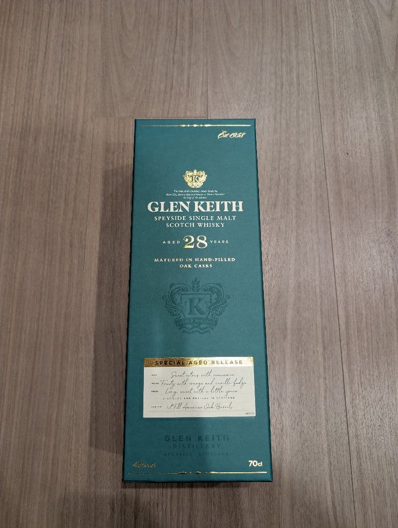 グレンキース　GLEN KEITH 28年　700ml