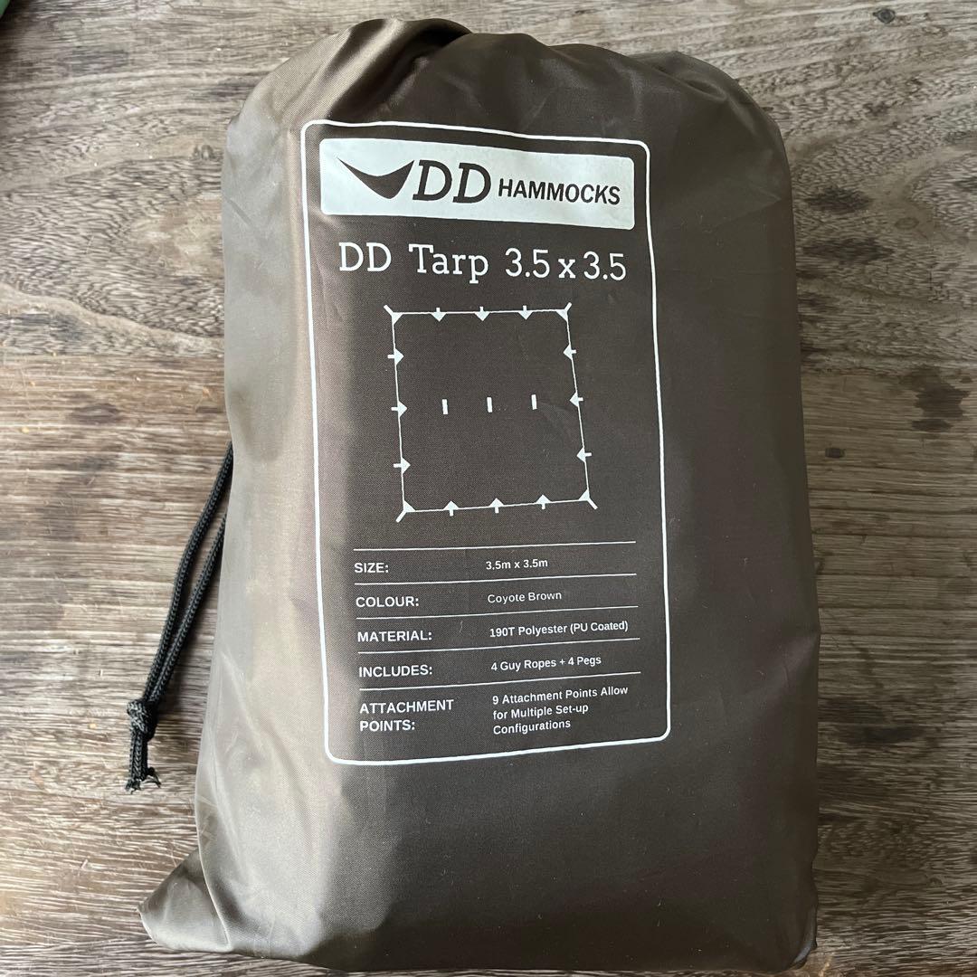 未使用品！DD Hammocks DD Tarp タープ 3.5 x 3.5