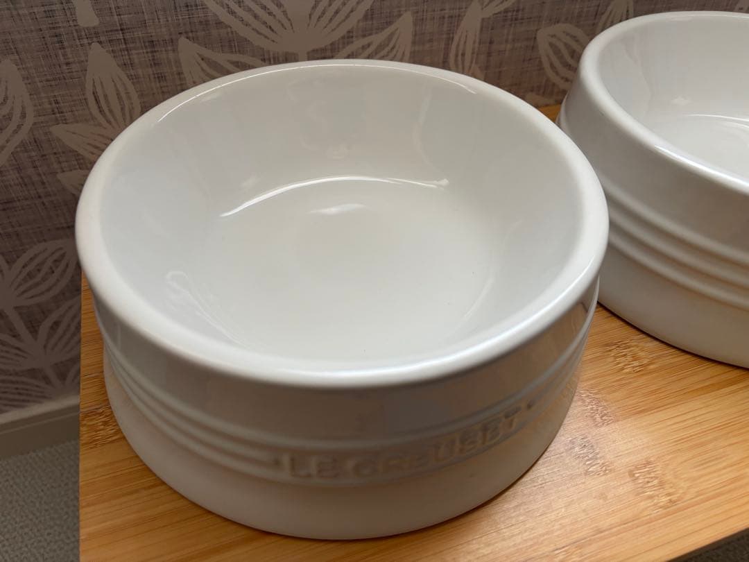 LE CREUSET ホワイト フードボウル(L) 2個セット