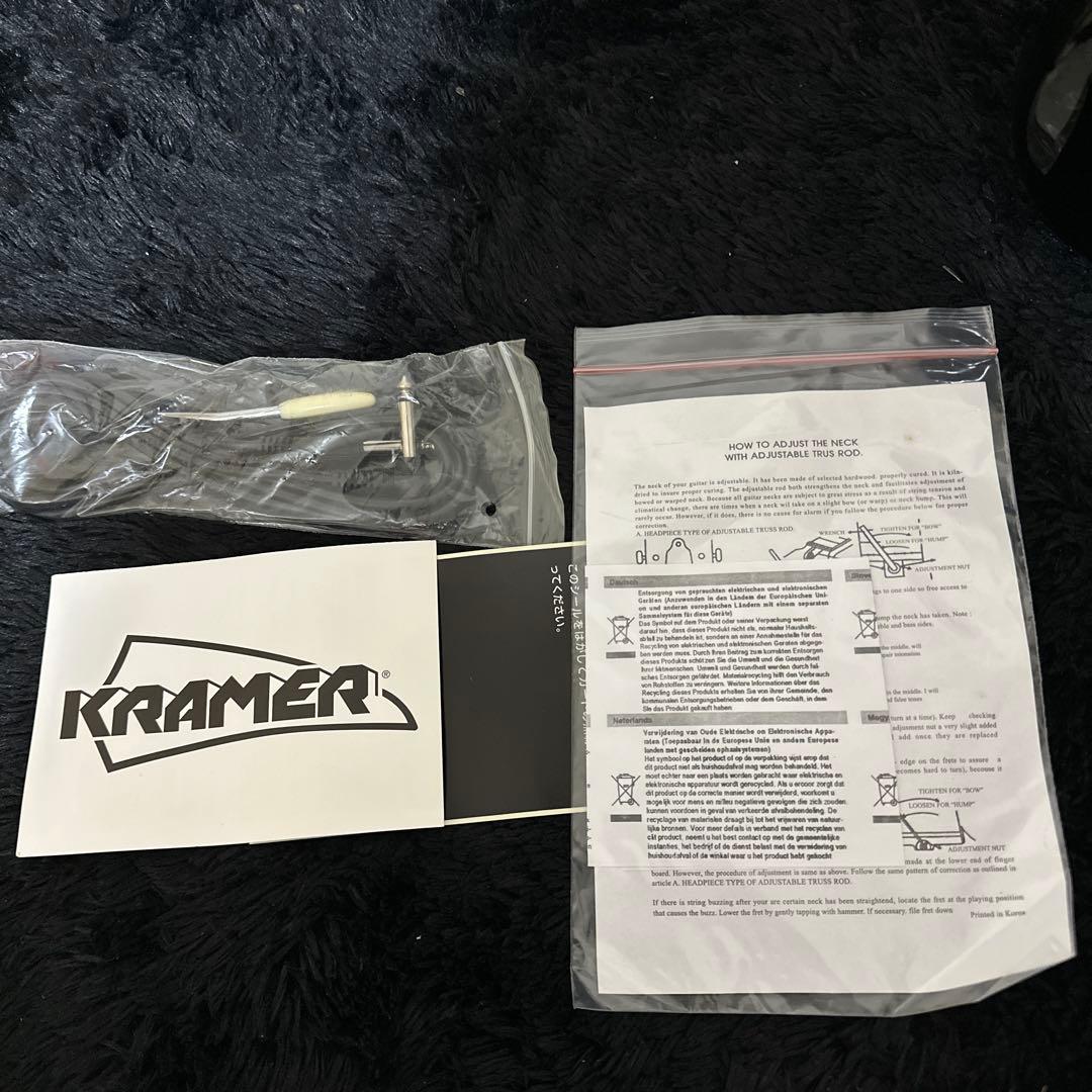 美品 KRAMER BARETTA SPECIAL エレキギター 専用ケース付属