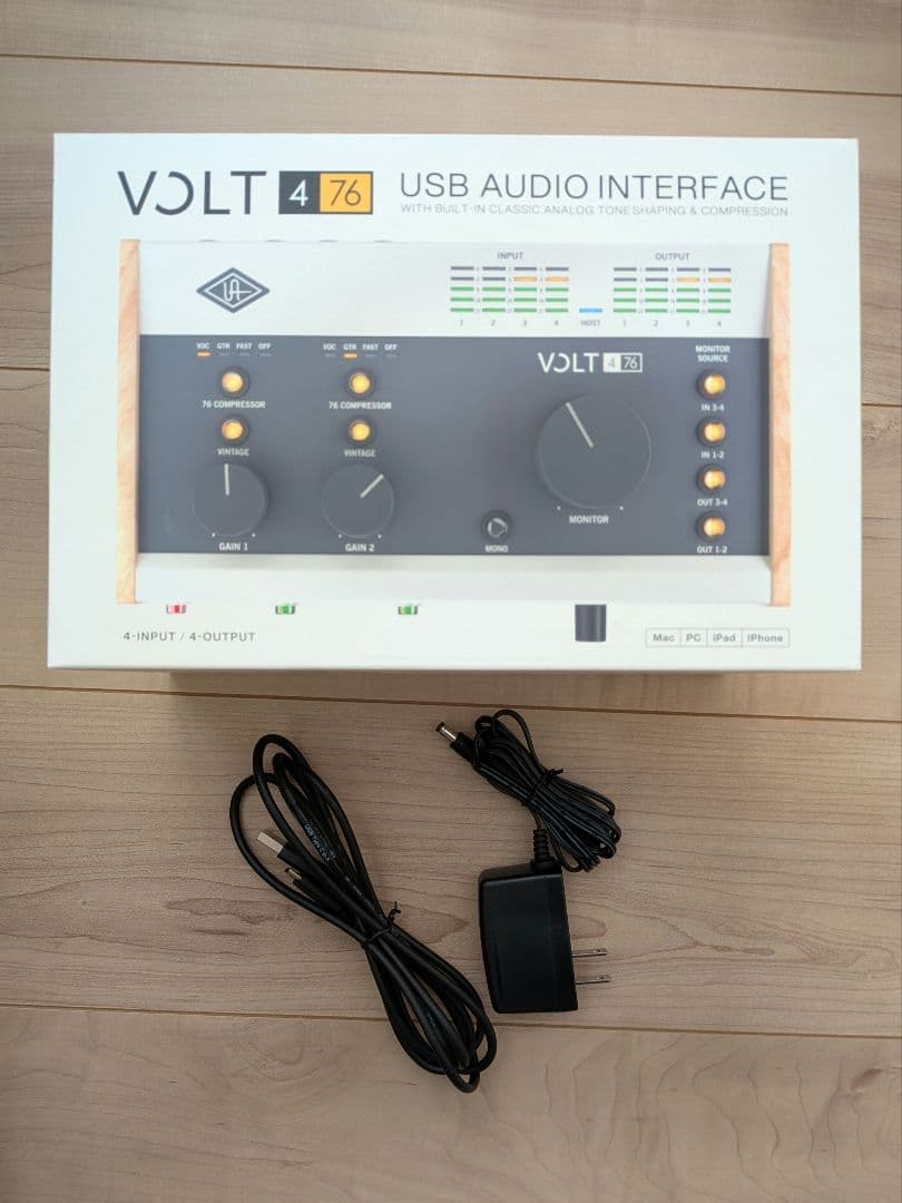 Volt 476 Universal Audio オーディオインターフェイス