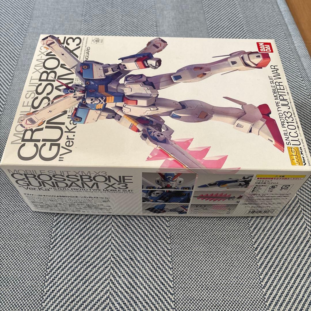 新品未開封 MG ver.ka クロスボーンガンダム X3