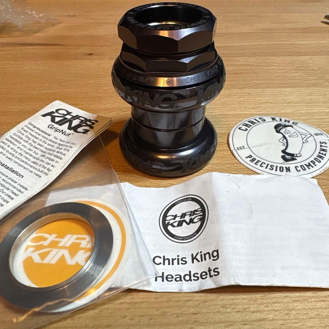 CHRIS KING GRIPNUT 1 インチITA スレッドヘッドセット