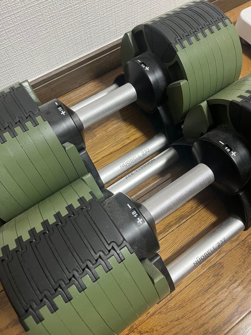 【2/2】FLEXBELL NUOBELL 可変式ダンベル 2kg刻み 32kg
