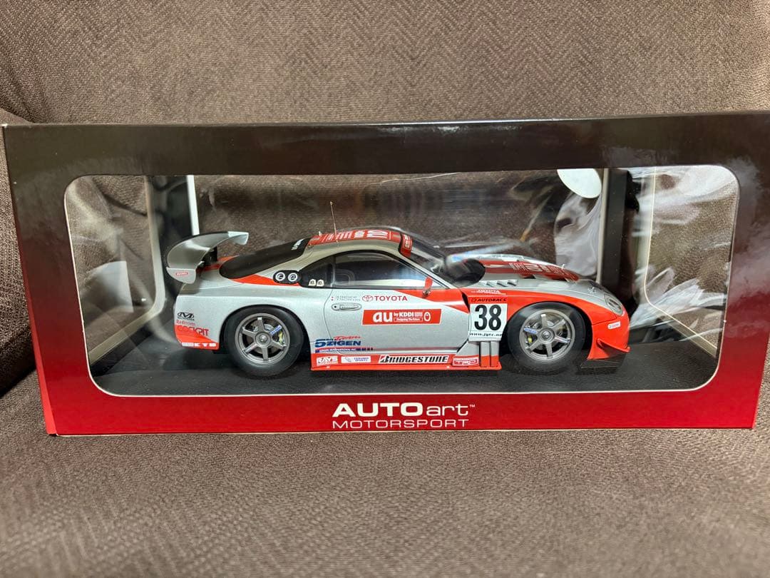 AUTOart 2003 JGTC au Supra #38 ミニカー 1/18