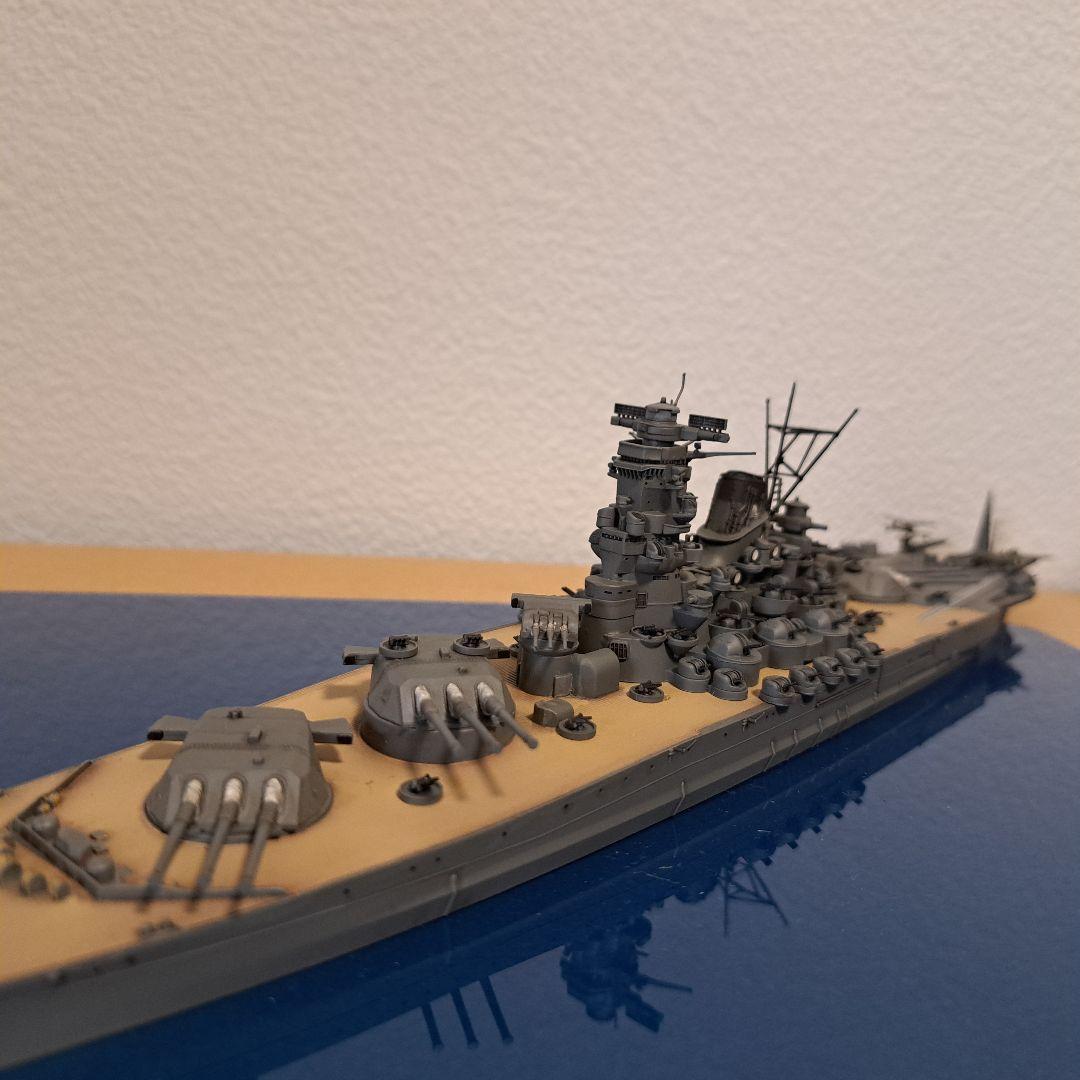 戦艦大和完成品　タミヤ1/700 ウォーターライン完成品