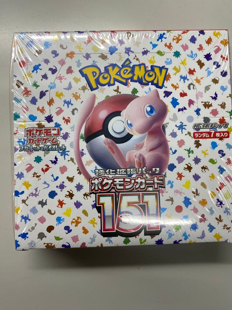 ポケモンカード 151 box 新品未開封シュリンク付き