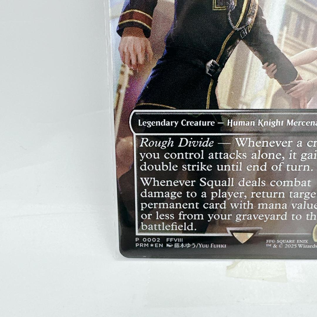 【美品】【希少】MTG Squall,SeeD Mercenary プロモ