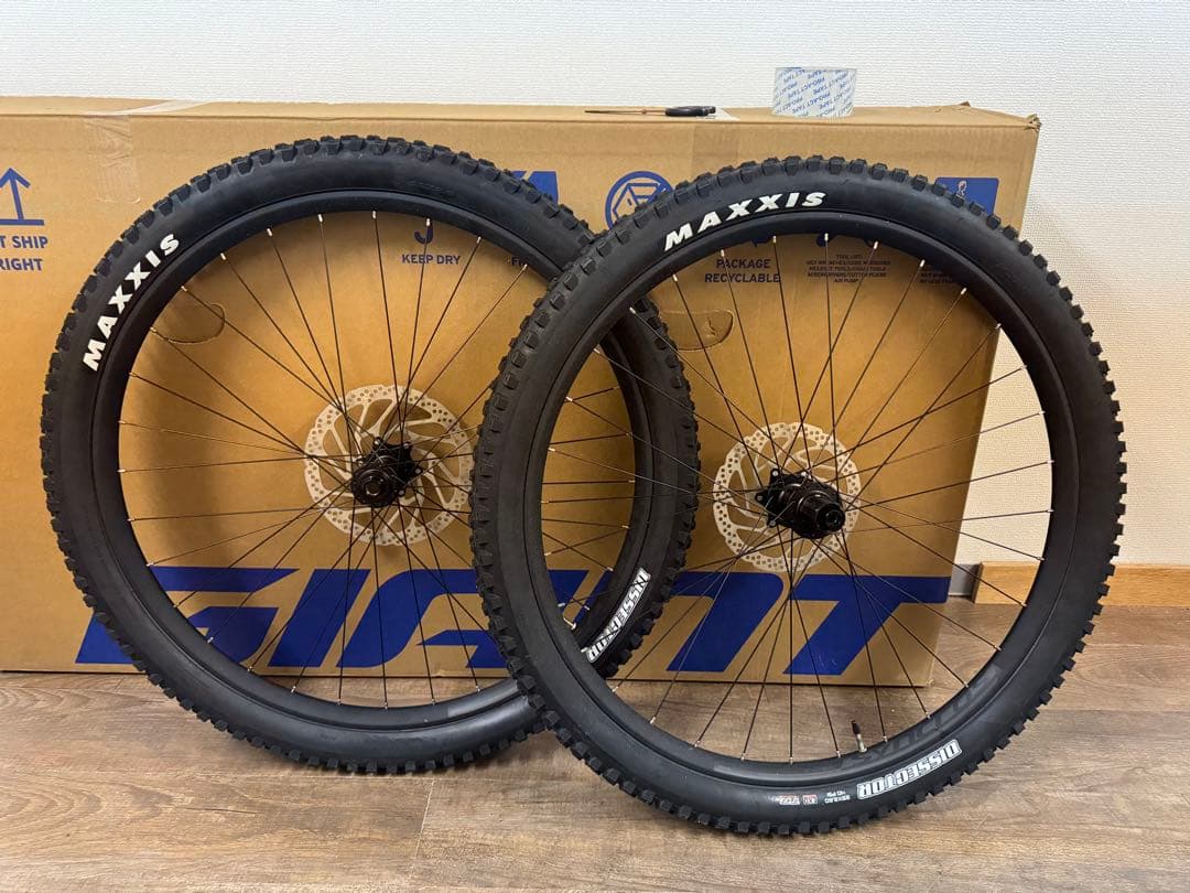 完成車外し　MTB 29インチ 前後ホイールセット