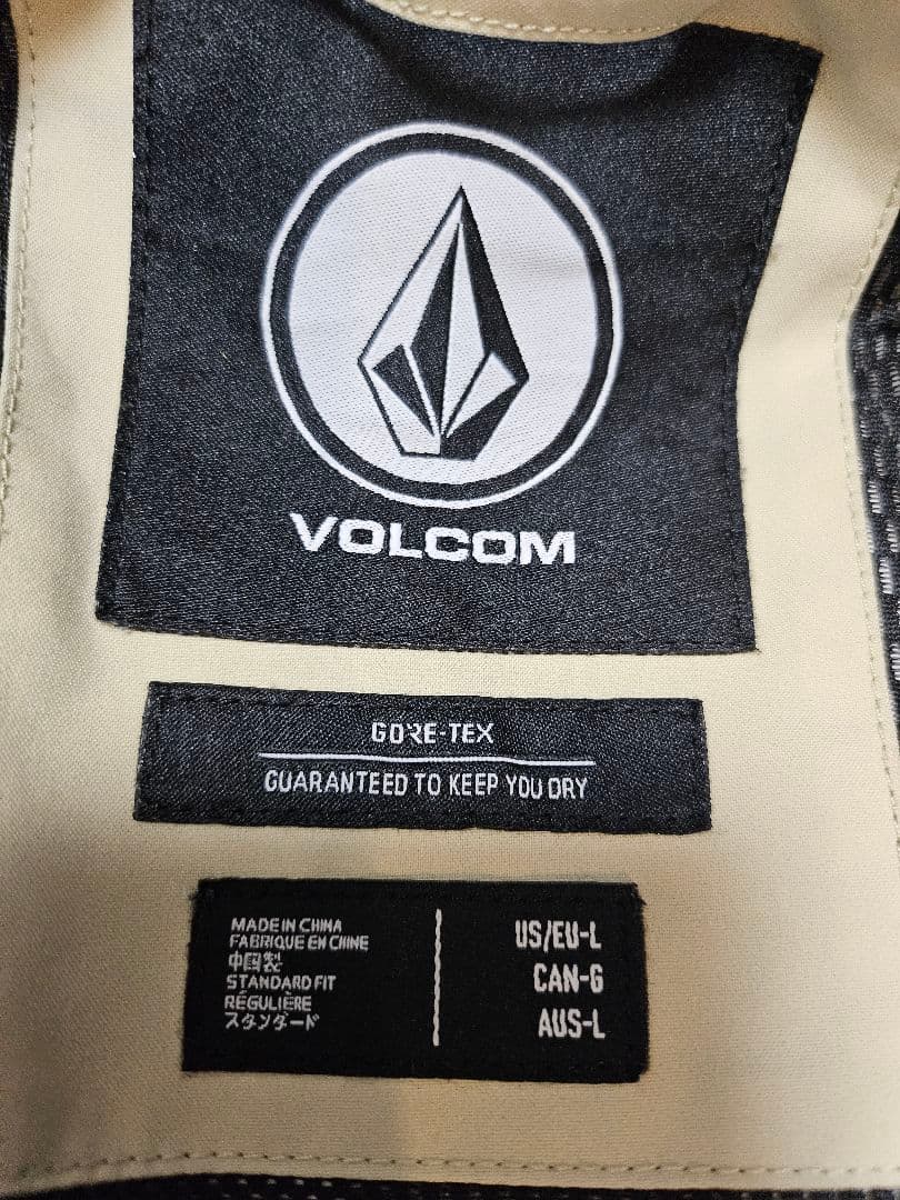 VOLCOM GORE-TEX 上下セットジャケット L　パンツXL