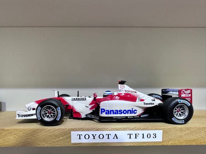 ミニチャンプ 1/43 F1 パナソニック トヨタ レーシング フルコンプセット