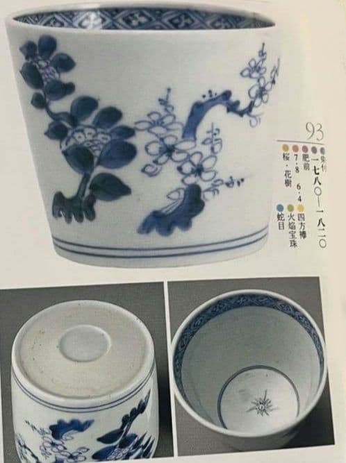 古伊万里 染付 蕎麦猪口 梅 紫陽花 花鳥文 雲龍文 肥前 時代物 江戸期