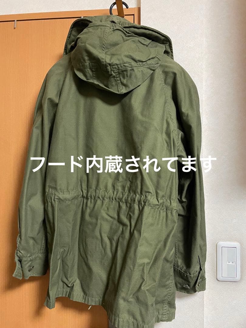 米軍フィールドジャケット　COAT MANS W/R SATEEN OG-107