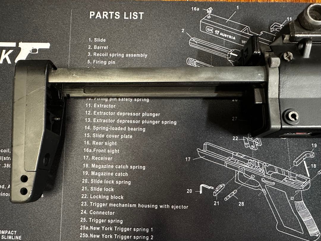 東京マルイ MP7A1 ガスブロ ドットサイト付き