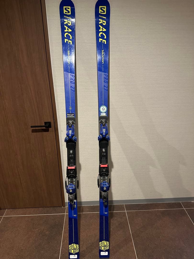 Salomon S/Race GSスキー 187cm
