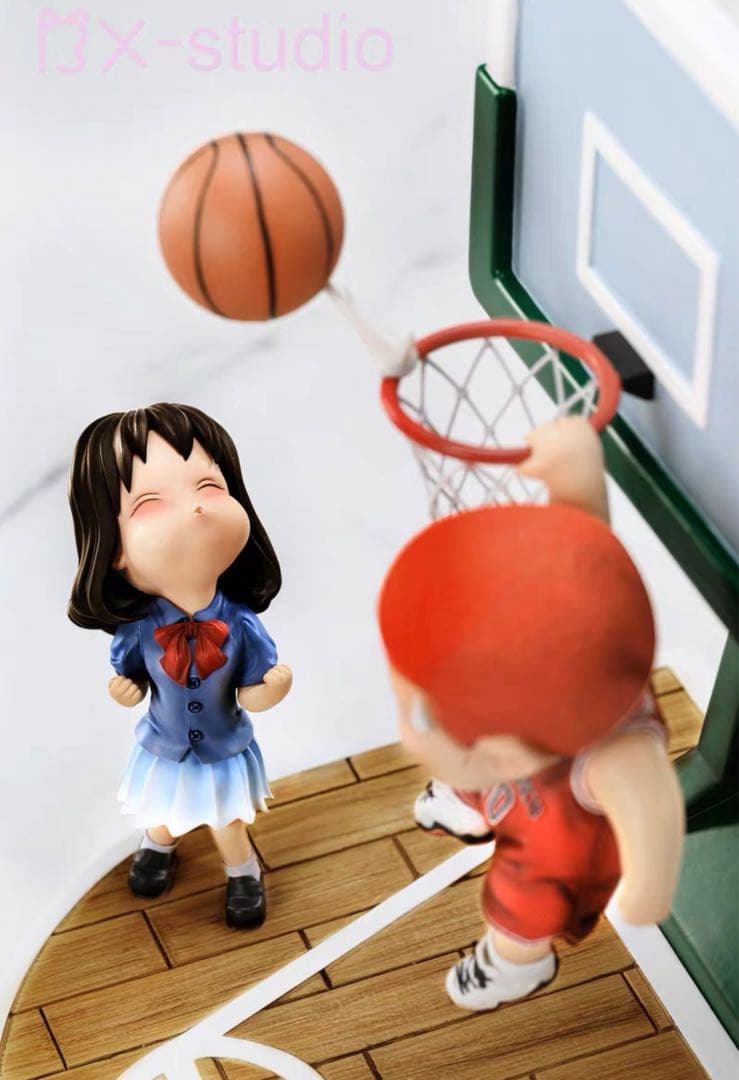 SLAM DUNK 赤木晴子 桜木花道  ガレージキット ガレキ スタチュー ⑥