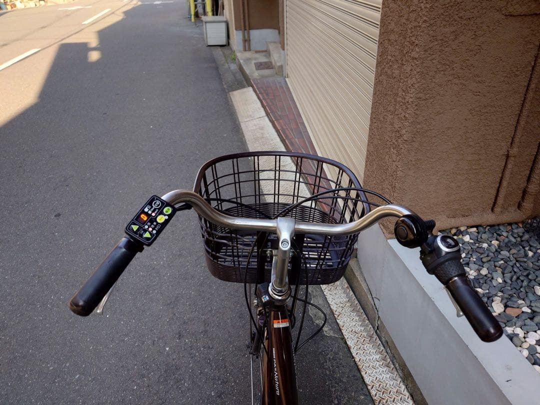 大阪府　ヤマハ　電動アシスト自転車　バッテリー8.7ah