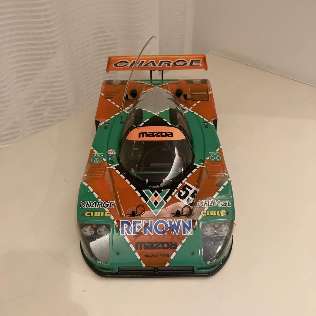 タミヤ 1/10 RCカーMAZDA 787B SANWA DAラジコン送信機付